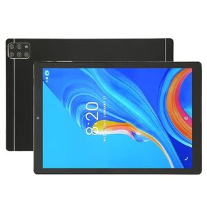 haofy 10.1 inch tablet, mt6735 deca core 2 in 1 tablet pc 6gb ram 128gb rom 256gb expandable dual speakers for android 12 for work (us plug)