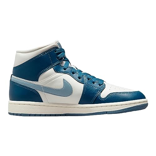 Jordan 1 Mid Women Sky J French Blue/Ozone Blue-Sail BQ6472-414 7