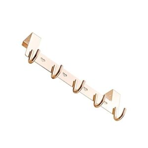 caxusd coat holders coat rack hook rack aluminum hook rose gold coat hanger