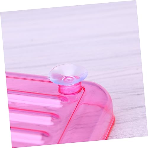 FELTECHELECTR Suction Cup soap Dish soap Dish for Shower soap Dish for Bathroom soap Dish Suction soap Box Colorful Storage Box