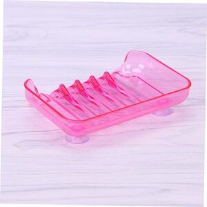 FELTECHELECTR Suction Cup soap Dish soap Dish for Shower soap Dish for Bathroom soap Dish Suction soap Box Colorful Storage Box