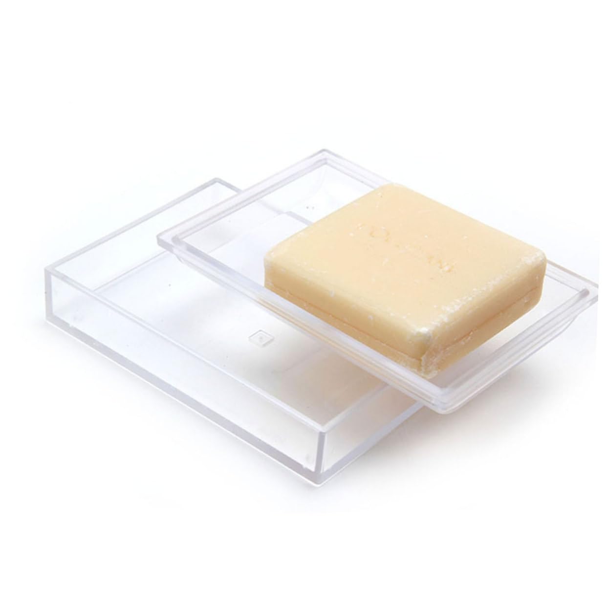 Zerodeko 2 Pcs Kitchen Soap Holder Soap Boxes Soapbox Soap Holder Case Soap Cases Soap Draining Tray Soap Storage Container Soap Dish Soap Draining Dish Soap Tray Drain Rack Drain Tray