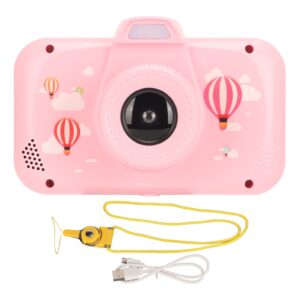 Kid Selfie Camera, Video Function 3.5in IPS Screen Front Rear Dual Lens Portable 20MP Girls Camera for Christmas (#2)