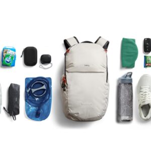 Bellroy Lite Ready Pack (18L lightweight weekend backpack) - Chalk