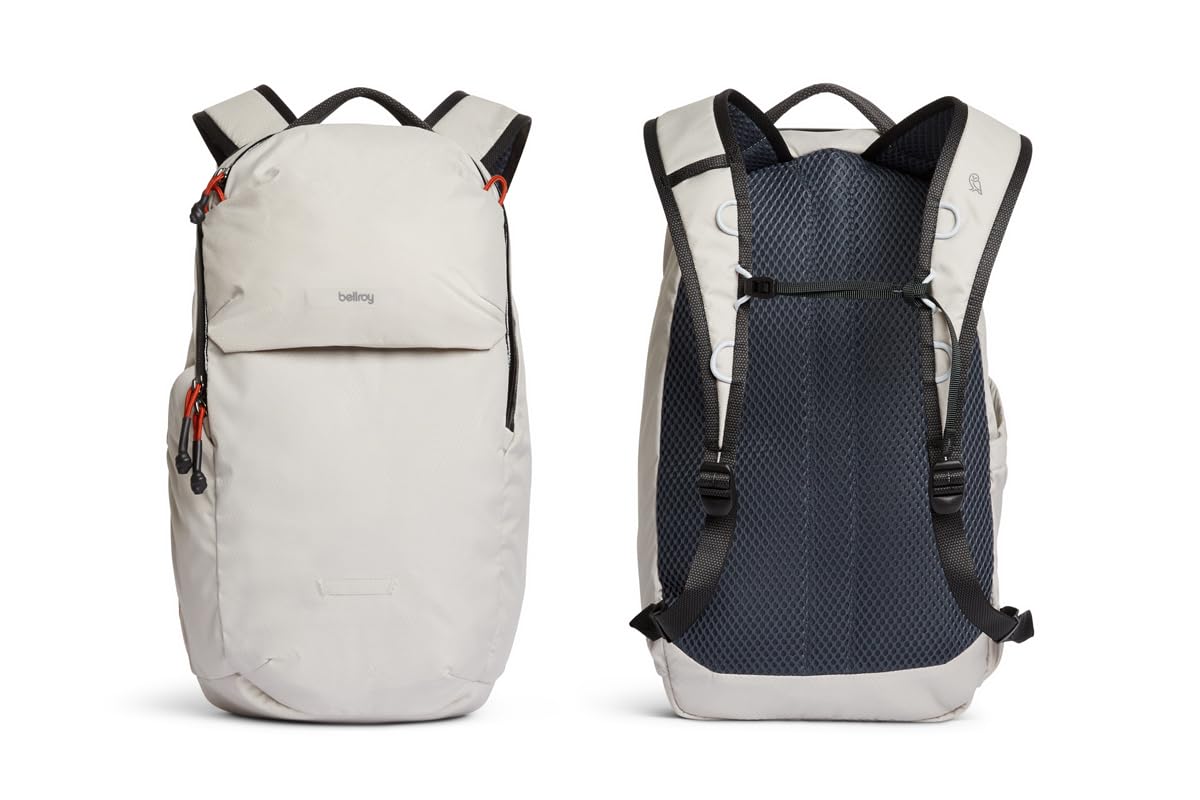 Bellroy Lite Ready Pack (18L lightweight weekend backpack) - Chalk