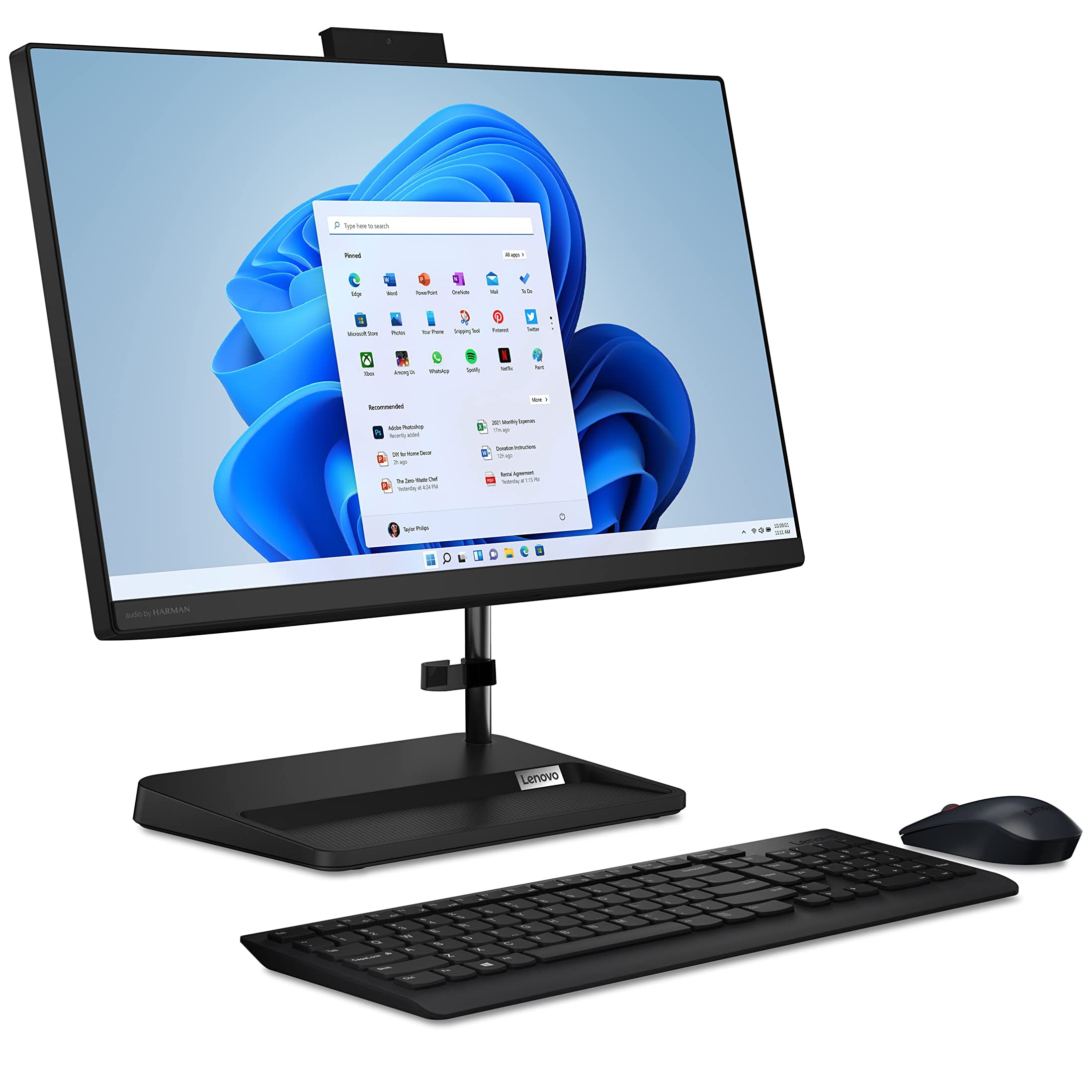 Lenovo IdeaCentre AIO 3 27" Touchscreen FHD Business All-in-One Desktop Computer, 13th Gen Intel 10-Core i7-13620H, 64GB DDR4 RAM, 4TB PCIe SSD, WiFi 6, Bluetooth 5.1, Keyboard & Mouse, Windows 11 Pro