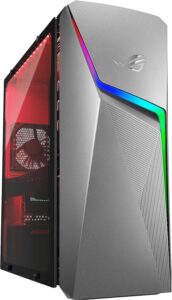 asus rog strix gl10 gaming desktop computer, amd hexa-core ryzen 5 3600x 3.8ghz processor, 32gb ram 1tb ssd, nvidia geforce gtx 1660 ti 6gb, displayport bluetooth dts audio, windows 10 home, black