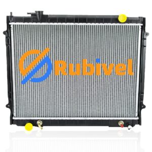 rubivel 1778 radiator compatible with 1995 1996 1997 1998 1999 2000 2001 2002 2003 2004 toyota tacoma dlx sr5 base pickup 2.4l 2.7l 3.4l l4 v6, aluminum core plastic tank radiator cooling radiator