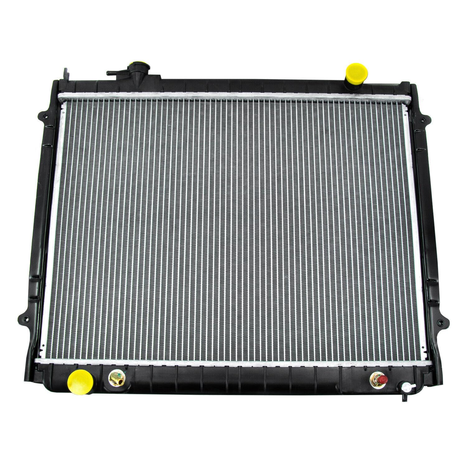 Rubivel 1778 Radiator Compatible with 1995 1996 1997 1998 1999 2000 2001 2002 2003 2004 Toyota Tacoma DLX SR5 Base Pickup 2.4L 2.7L 3.4L L4 V6, Aluminum Core Plastic Tank Radiator Cooling Radiator