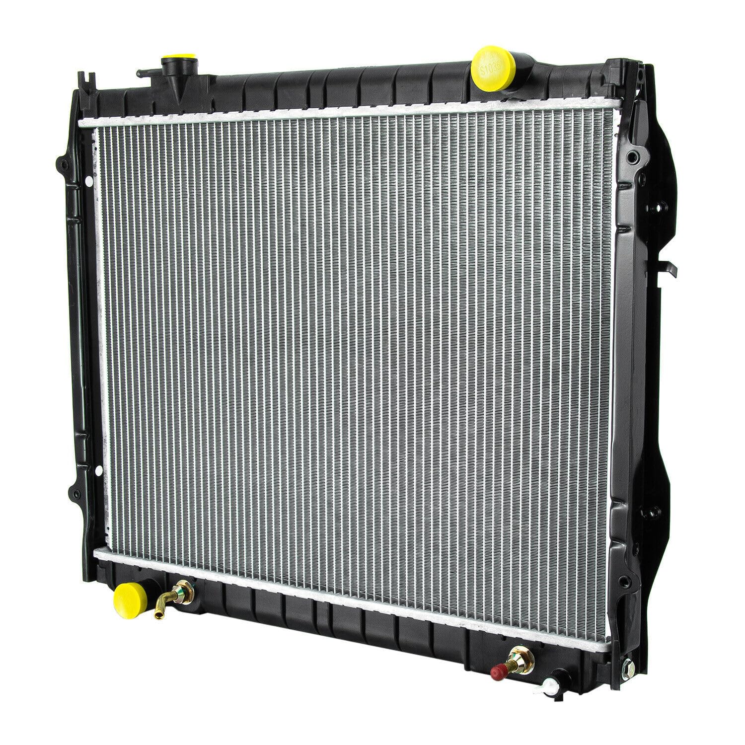 Rubivel 1778 Radiator Compatible with 1995 1996 1997 1998 1999 2000 2001 2002 2003 2004 Toyota Tacoma DLX SR5 Base Pickup 2.4L 2.7L 3.4L L4 V6, Aluminum Core Plastic Tank Radiator Cooling Radiator