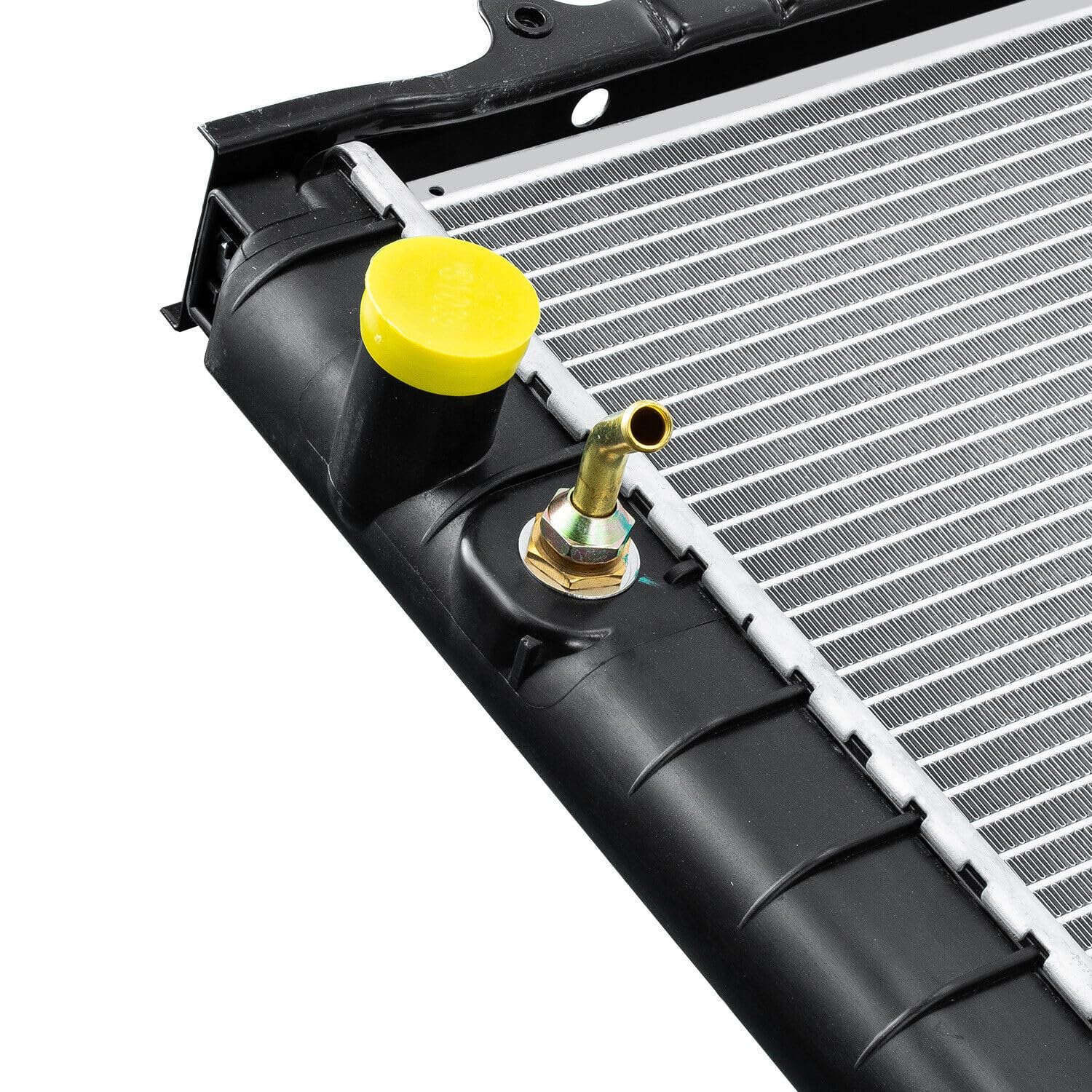 Rubivel 1778 Radiator Compatible with 1995 1996 1997 1998 1999 2000 2001 2002 2003 2004 Toyota Tacoma DLX SR5 Base Pickup 2.4L 2.7L 3.4L L4 V6, Aluminum Core Plastic Tank Radiator Cooling Radiator