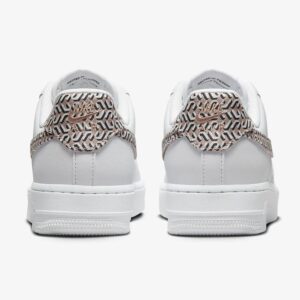 Nike Air Force 1 Low Womens White Hemp Black Size 8