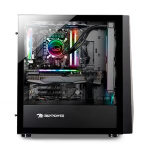 iBUYPOWER TraceMesh Gaming PC Computer Desktop TraceMeshI7N4601 (Intel Core i7 13700F, RTX 4060 8GB, 32 GB DDR5 5200 Mhz RGB (16 x 2), 1TB NVMe SSD, Windows 11 Home)