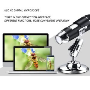 Handheld Digital Microscope Accessories 3 in 1 USB Digital Microscope Camera Adjustable Magnification Microscope Accessories