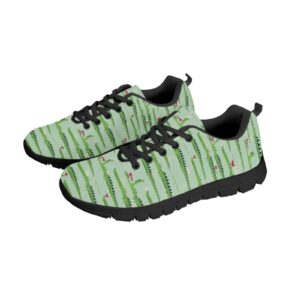 Anime Crocodile Love Green Running Shoes for Women Tennis Shoes Lightweight Breathable Sport Athletic Sneaker