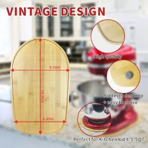 XFVFXZZ Mixer Slider Mat for Kitchenaid Slider Mat 4.5-5 Qt, Mixer Slider Mat for Kitchenaid Stand Mixer Slides Easily, Rreduce Wear with Kitchen Aid Mixer Slider Mat.