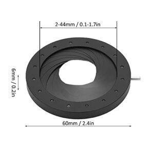 Microscope Diaphragm, SK44 Diaphragm 2‑44mm Iris Diaphragm Mini Microscope Diaphragm Microscopes Diaphragm for Microscope/Cameras