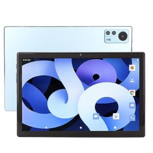 Haofy Smart Tablet, 8 Core Tablet 10.1 Inch 12GB RAM 512GB ROM for Entertainment for Working (Blue)