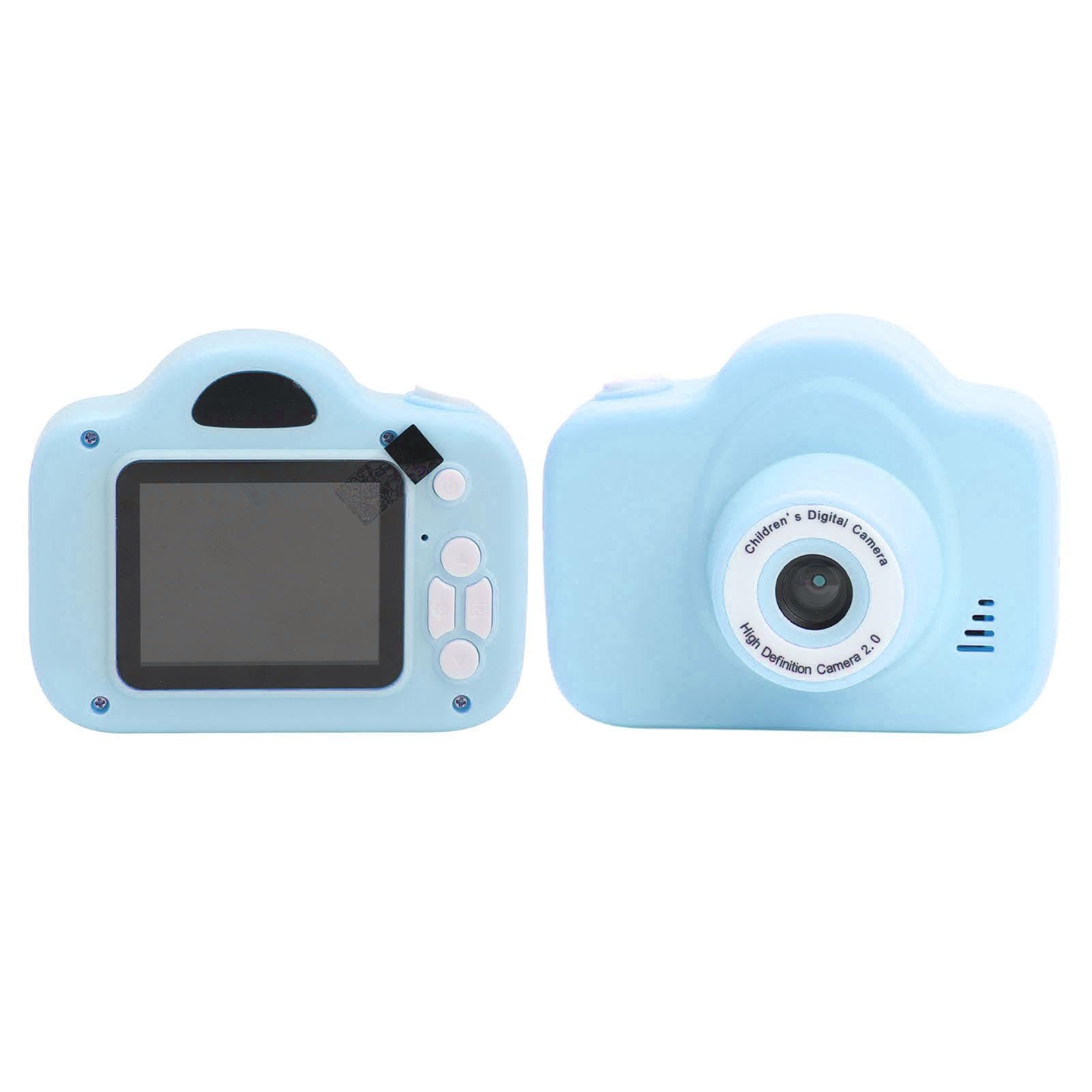 Kids Digital Camera, Photography Camera Automatic Focusing Single Lens for Early Education (Blue)