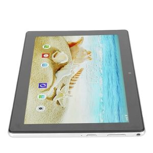 8 Inch Tablet, 4G LTE IPS HD Touch Screen Dual Speaker 8 Core CPU 100-240V 6GB 128GB Tablet PC for Travel (US Plug)