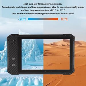 Haofy Working Tablet Waterproof Octa Core 8 Inch IP68 Rugged Tablet 4GB RAM 64GB ROM for Geological Survey (US Plug)