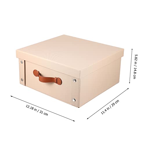 Didiseaon 1pc Box multifunctional storage box shelf cloth storage container travel underwear storage bag Sundries Organizer clothing environmentally friendly cardboard household box