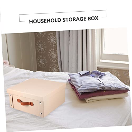 Didiseaon 1pc Box multifunctional storage box shelf cloth storage container travel underwear storage bag Sundries Organizer clothing environmentally friendly cardboard household box