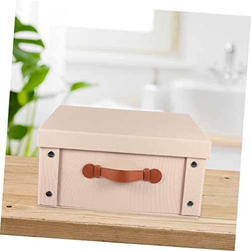 Didiseaon 1pc Box multifunctional storage box shelf cloth storage container travel underwear storage bag Sundries Organizer clothing environmentally friendly cardboard household box