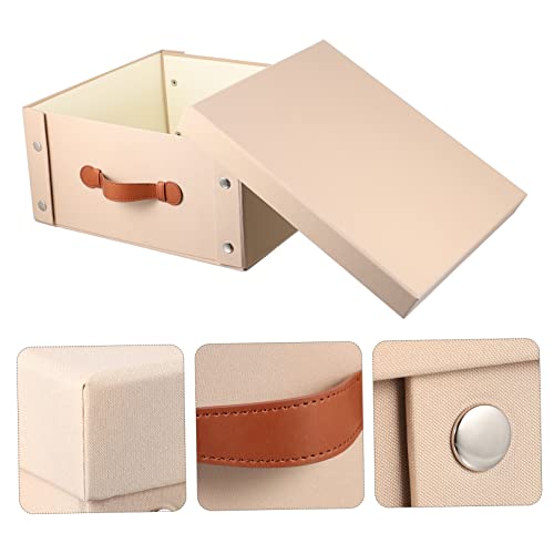 Didiseaon 1pc Box multifunctional storage box shelf cloth storage container travel underwear storage bag Sundries Organizer clothing environmentally friendly cardboard household box