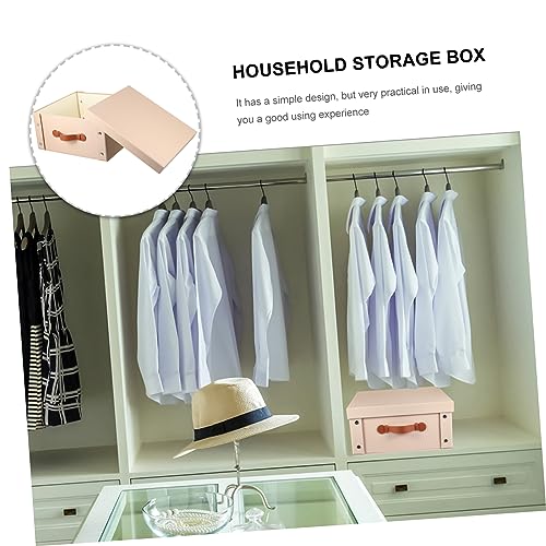 Didiseaon 1pc Box multifunctional storage box shelf cloth storage container travel underwear storage bag Sundries Organizer clothing environmentally friendly cardboard household box