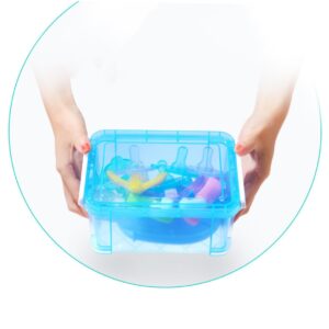 Zerodeko 1pc Box plastic storage case container portable