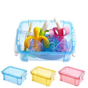 cabilock 1pc box plastic container plastic storage case storage box portable