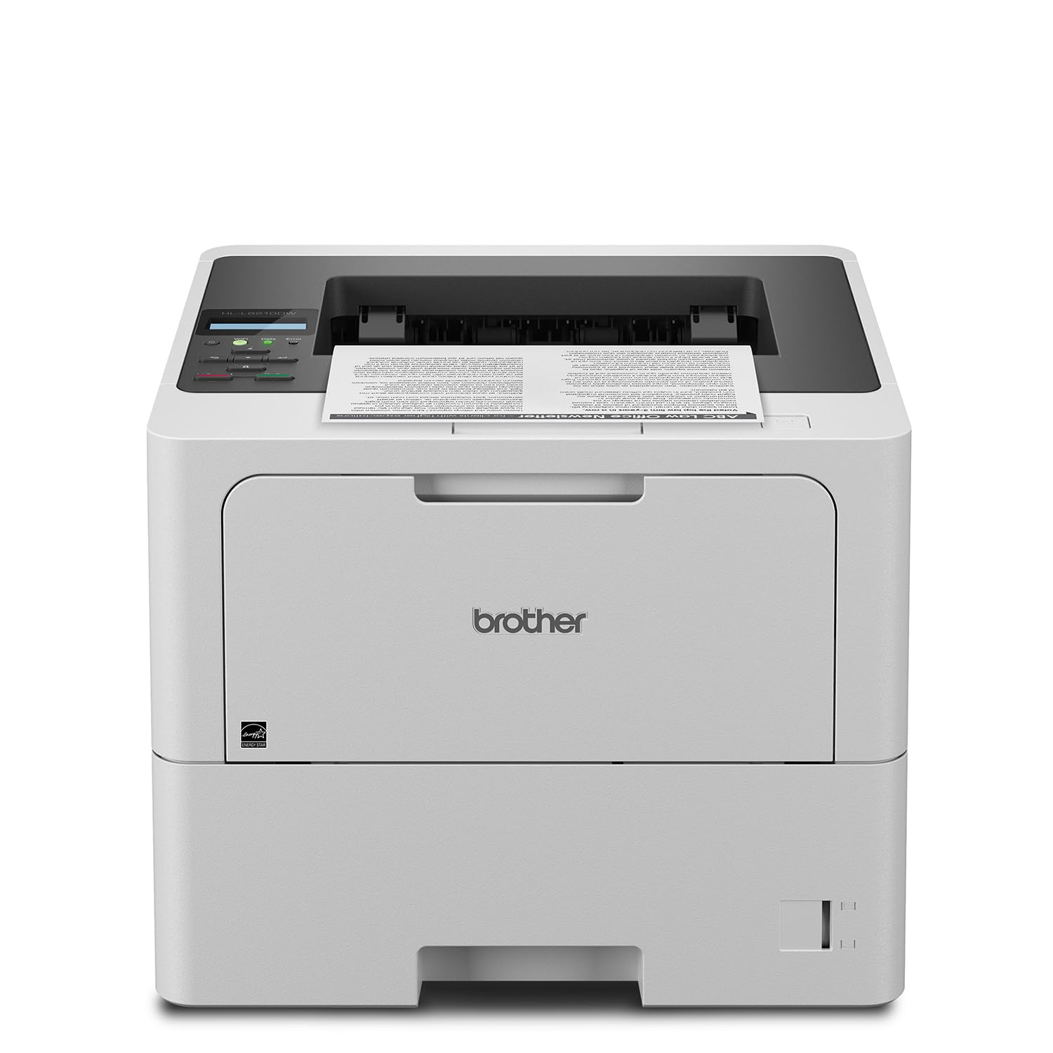 Brother HL-L6210DW Business Monochrome Laser Printer with Large Paper Capacity, Wireless and Gigabit Ethernet Networking, Low-Cost Printing, Advanced Security Features and Mobile Printing