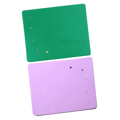 Abaodam 2pcs 5 Cake Sponge Pad Cake Decorating Sugercraft Pad Fondant Cake Foam Pad Fondant Sponge Mat Penuche Fudge Flower Sponge Pad 5 Holes Mat Foam Sponge Shaping Pad Hole Pad Modeling