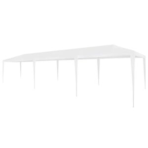 party tent,fruit stand gazebo,beach gazebo,rv carport,camping gazebo,outdoor gazebo, patio gazebo,uv and water resistant,for barbeque, patio, deck,garden party,markets,9.8'x29.5' pe white