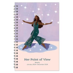 FranklinCovey - Her Point of View Weekly Wire-Bound Planner (Classic, Jan 2024 - Dec 2024)