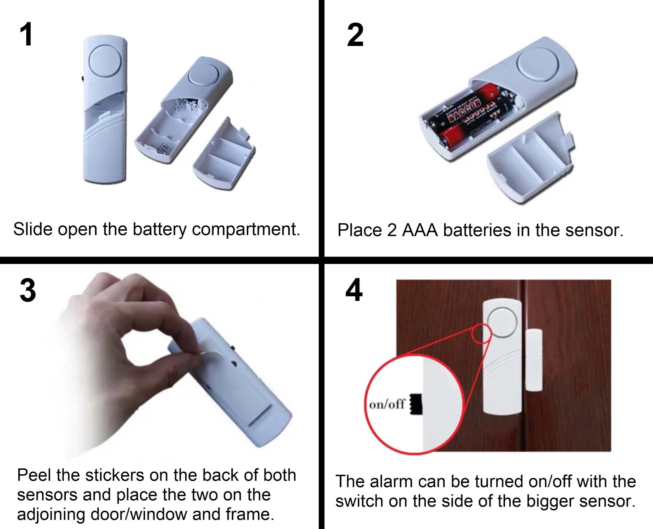 Original Trustella Heavy-Duty Portable Door Lock - Stainless Steel Security Device for Enhanced Safety - Ideal for Home, Travel, Hotels, Apartments - Silicone Protector Caps Included - All in one