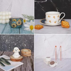 Food Photography Photo Backdrops Board: 7Pcs 12Patterns Product Background Table Top Kit - Flat Lay Props for Jewelry.(Medium Size 16x13in)