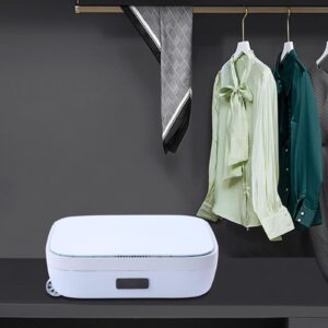 330L/87Gal Clothes Dryer, Folding Portable Clothes Dryer Household Mini Quick Drying Dryer 154.4℉ Electric Small Wardrobe Dryer w/ 1 Shelf and Timing for Apartment, RV, 110V 850W