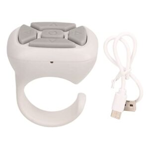 App Page Turner Stable Connection Comfortable Low Power Consumption 10m 5.3 Remote Control (White)