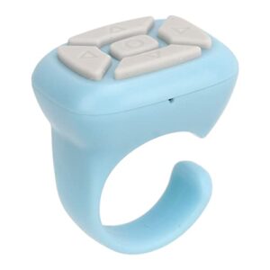 app page turner stable connection comfortable low power consumption 10m 5.3 remote control (blue)