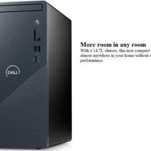 DELL 2023 Inspiron 3020 Tower Desktop Business Computer, 13th Gen Intel Core i7-13700, 64GB RAM, 2TB SSD, Intel UHD 770 Graphics, Bluetooth, WiFi, USB 3.1, Windows 11 Pro - Mist Blue