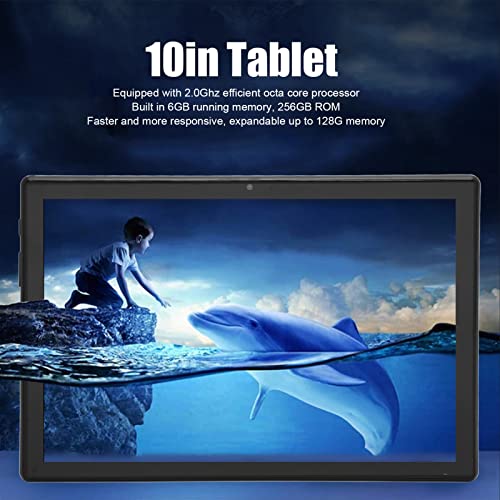 Haofy Tablet PC, Night Reading Mode Support 4G Network Tablet HD 100-240V for Android 11 for Reading (US Plug)