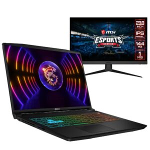 msi 2023 newest crosshair gaming laptop, 16" fhd+ 144hz ips display, nvidia geforce rtx 4070, intel core i7-13620h (beats i9-12900h), 64gb ddr5 ram, 2tb ssd, backlit keyboard, wi-fi 6, windows 11 home