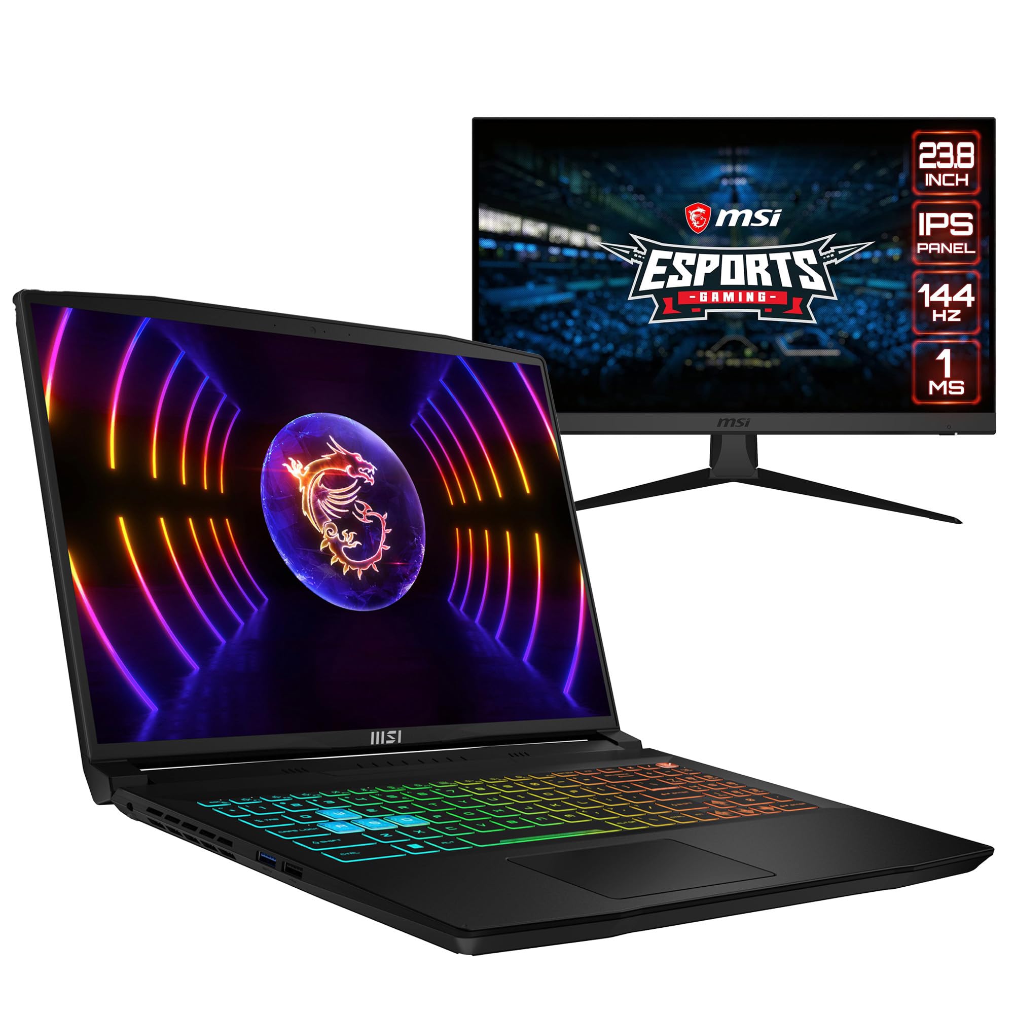 MSI 2023 Newest Crosshair Gaming Laptop, 16" FHD+ 144Hz IPS Display, NVIDIA GeForce RTX 4070, Intel Core i7-13620H (Beats i9-12900H), 64GB DDR5 RAM, 2TB SSD, Backlit Keyboard, Wi-Fi 6, Windows 11 Home