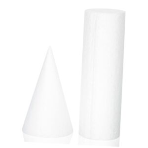 nolitoy 1 set bakery foams cake round foam cake dummies cake foam rounds bakery dummy cake foams cake modelling foams cake adornment foam cake rounds white party supplies fake cake