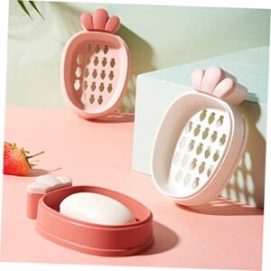 Zerodeko 9 Pcs Carrot Soap Box Soap Dish Bar Soap Case Containers with Lids Soap Holder for Shower Wall Ornament Container Easter Bath Soap Liquid Soap Tray Sink Travel Pp Storage Tank