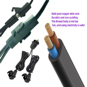 Fesasn Recliner Power Cord Replacement - 2 Pin Splitter Lead Y Cable for Lift Chair or Power Recliner Cord - Powers 2 Recliner Motors,for Okin Limoss Lazboy Pride Catnapper Recliner