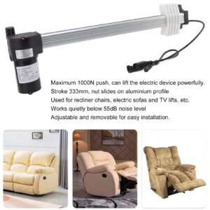 Enhance Your Comfort with The Power Recliner Sofa Motor Actuator 333mm Stroke, IPX4 Protection, DC29V for Electric Sofas and Lift Chairs