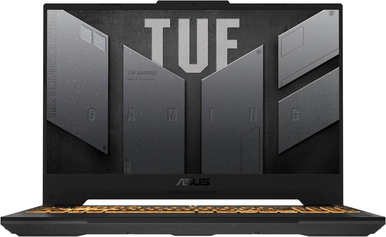 ASUS 2023 Newest TUF Gaming Laptop, 15.6" FHD 144Hz Display, Intel Core i7-12700H (14 cores), NVIDIA GeForce RTX 4060, 32GB RAM, 1TB SSD, Wi-Fi 6, Backlit Keyboard, Numeric Keypad, Windows 11 Home